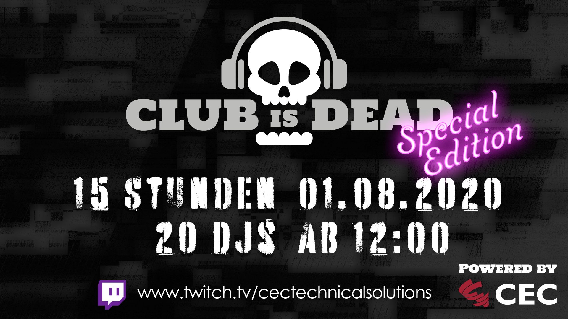 CEC | SPECIAL EDITION @ CLUB is DEAD