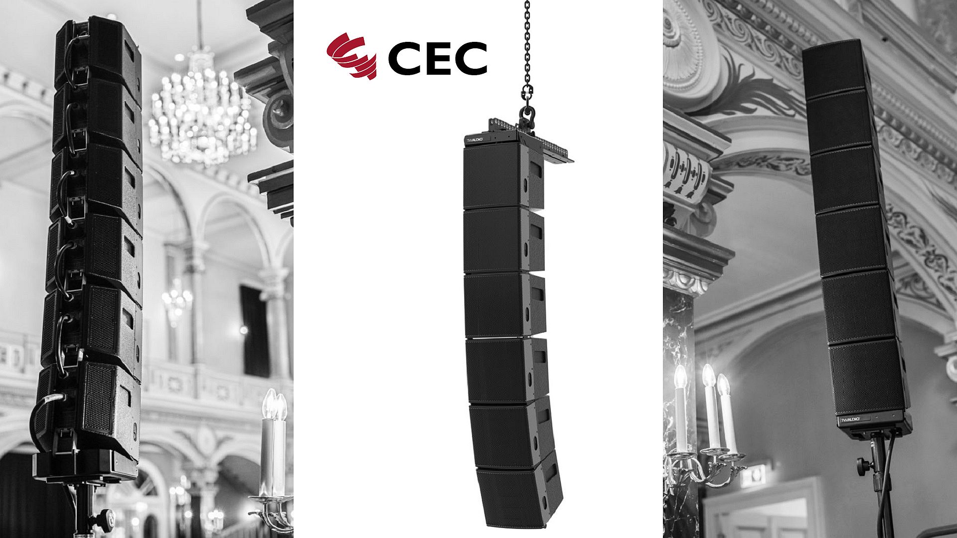 TWAUDiO ELLA6 Line Array @ CEC Creative-Event-Consulting