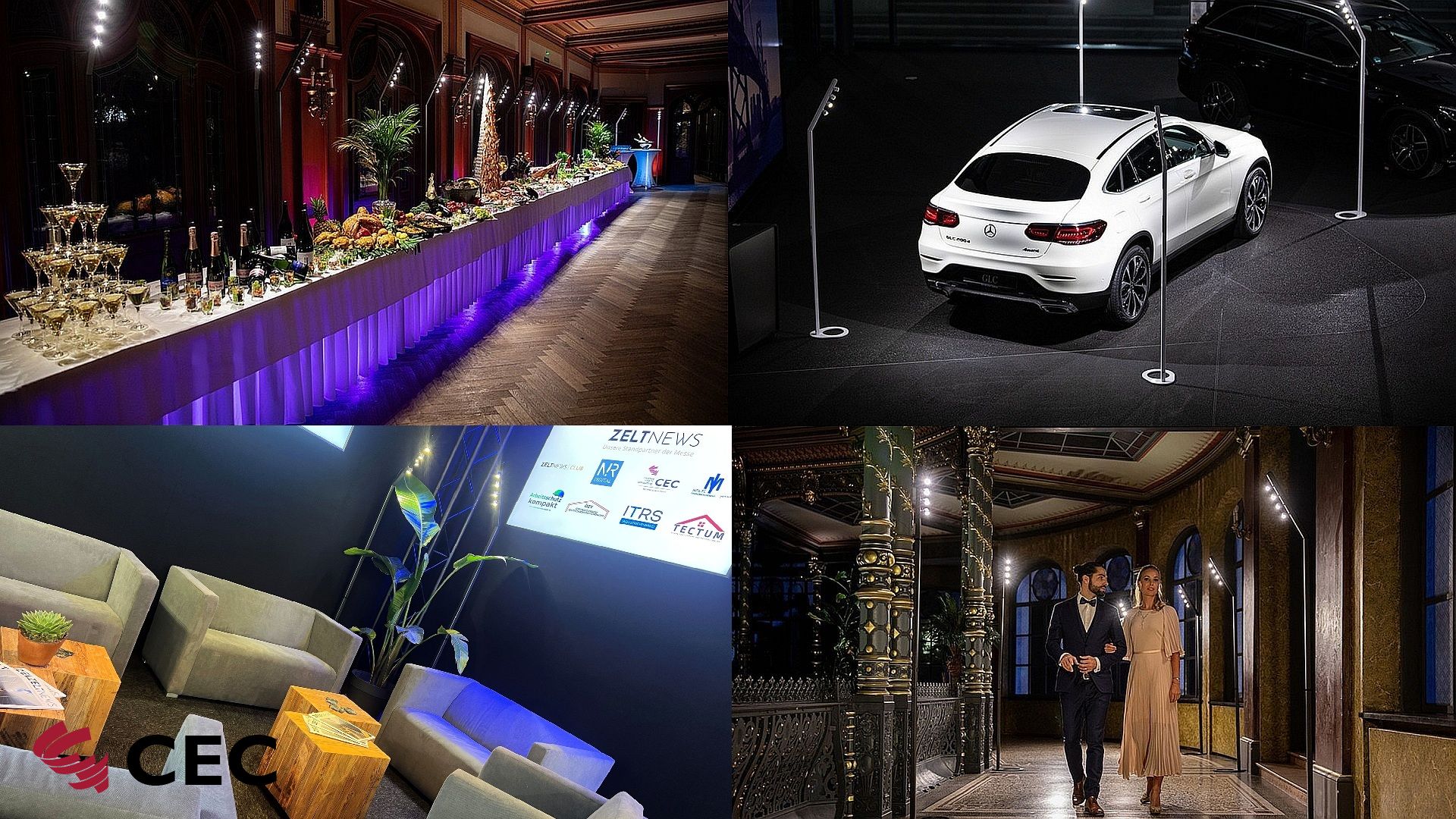 INNLED T4 Akku Designsteher @ CEC creative-event-consulting